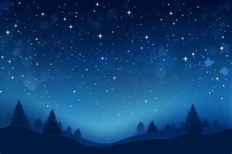 Premium Photo Gradient Abstract Starry Night Background