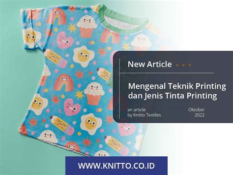 Mengenal Teknik Printing Dan Jenis Tinta Printing