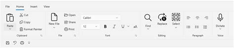 Quick Access Toolbar In Winui Ribbon Control Syncfusion