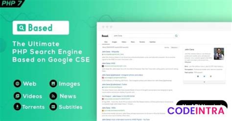 Based Google Cse Php Search Engine Script Codeintra