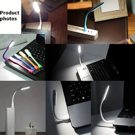 Portable Usb Led Reading Light Blue