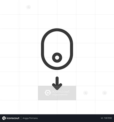 Mouse Scroll Down Animated Icon Free Download User Interface Animated