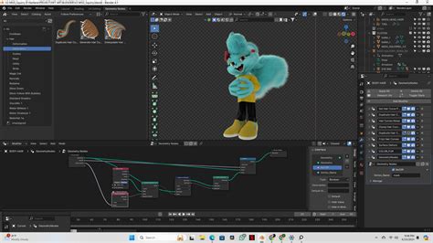I Cant Mask Out My Hair In Geometry Node Technical Support Blender Artists Community