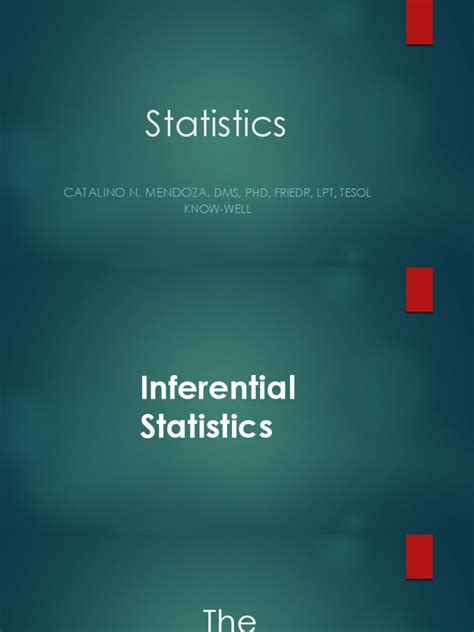 14 18 Stat Inferential Non Parametric Pdf Chi Squared Test Spearmans Rank Correlation