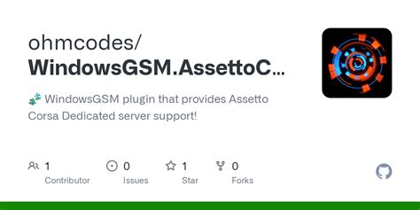 Github Ohmcodeswindowsgsmassettocorsa 🧩 Windowsgsm Plugin That Provides Assetto Corsa