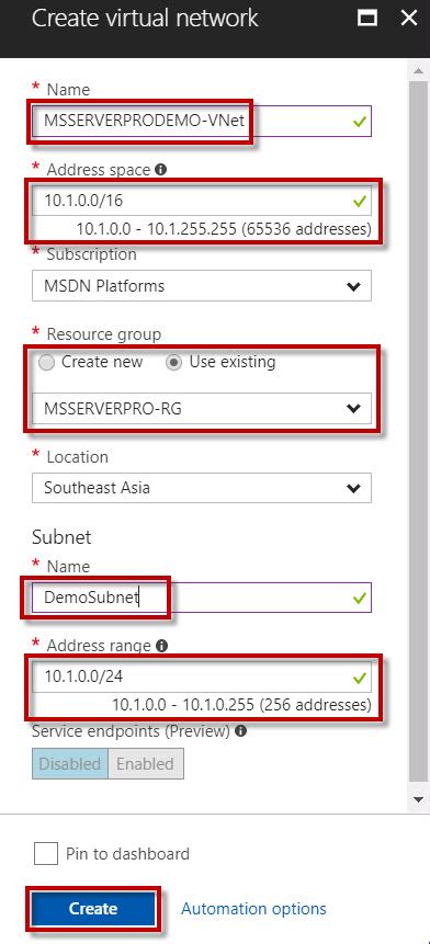 Configuring Azure Vnet Peering By Using The Azure Portal Ms Server Pro