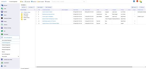 Service Management And Help Desk Xassets