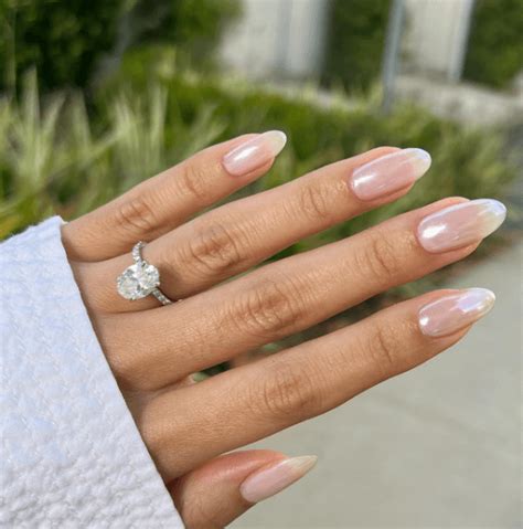 How To Do Hailey Bieber S Glazed Donut Nails At Home 2023 Wear Next