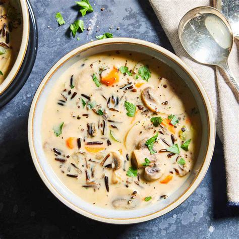 Creamy Wild Rice And Mushroom Soup A Cozy Winter Delight Cook With Anna