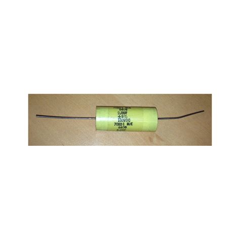 CONDENSATEUR UF Vcc AXIAL A UF V