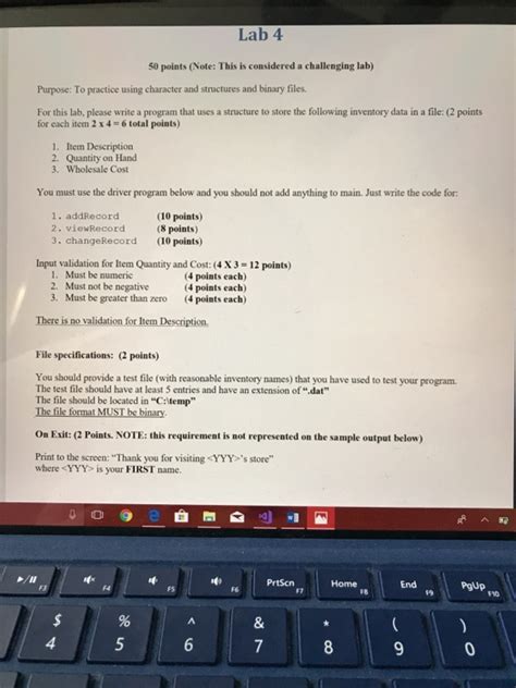 solved lab 4 50 points note this is considered a