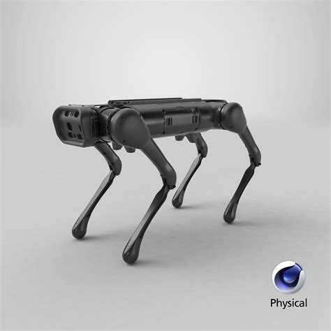 Dirty Robot Dog 3d Model 69 Gltf Obj Ma Max Upk Unitypackage