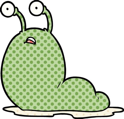 Cartoon Slug Drawing 46689239 Png