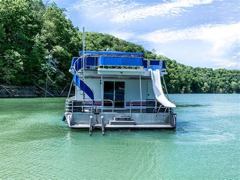 Houseboat Rental With Slide At Gary Delariva Blog
