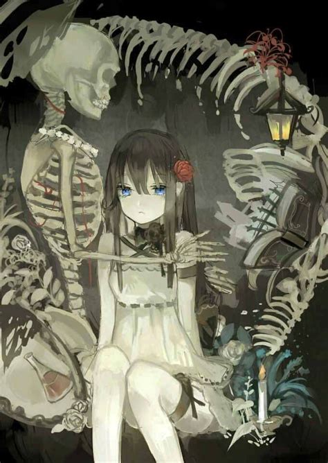 Anime Girl Skeleton Cool Anime Girl Anime Art Girl Anime Girls 5