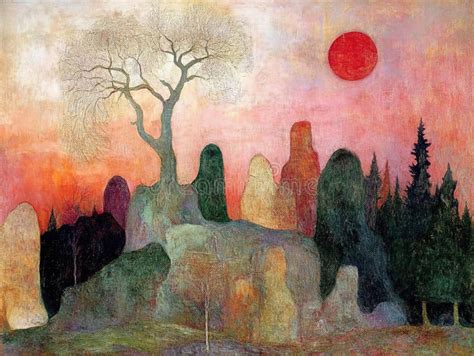 Detailed Illustration For Kalevala 19th Century Epic Finnish Oral