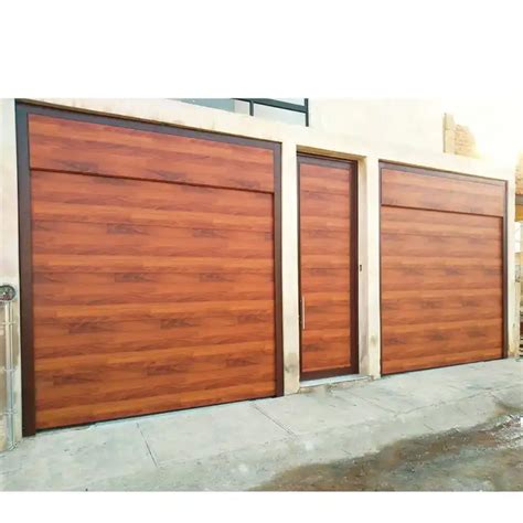 Colorbond Timber Look Cladding Steel Sheet For Garage Door