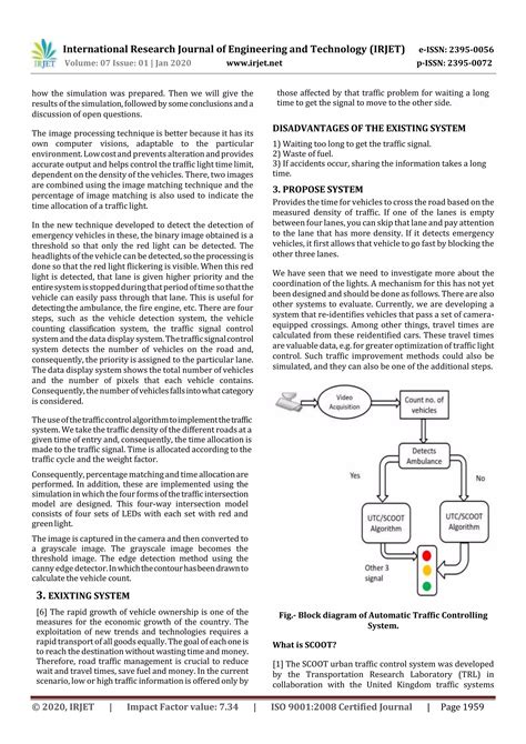Irjet Simulation Based Automatic Traffic Controlling System Pdf