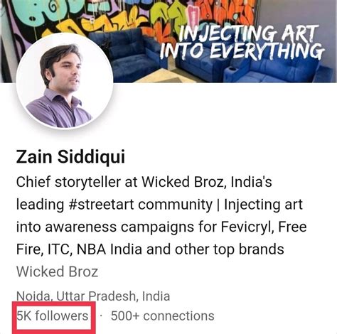 zain siddiqui on linkedin wishing all of my 5000 connections a big thank you for being a part
