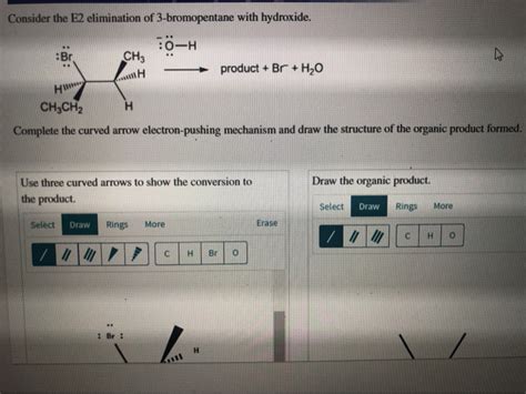 Solved Consider The E2 Elimination Of 3 Bromopentane With