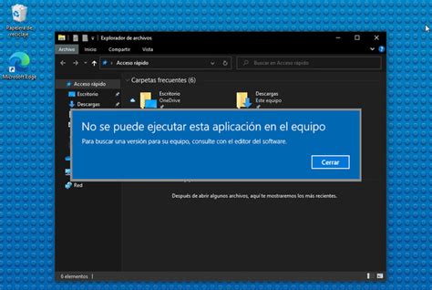 Windows No Se Puede Ejecutar Esta Aplicación En El Equipo