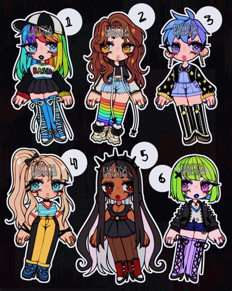 Price Drop 16 Open Set Price Adopts By Kariosa Adopts On Deviantart