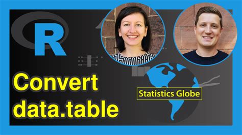 Convert Datatable To Dataframe And Matrix In R And Vice Versa 4 Examples