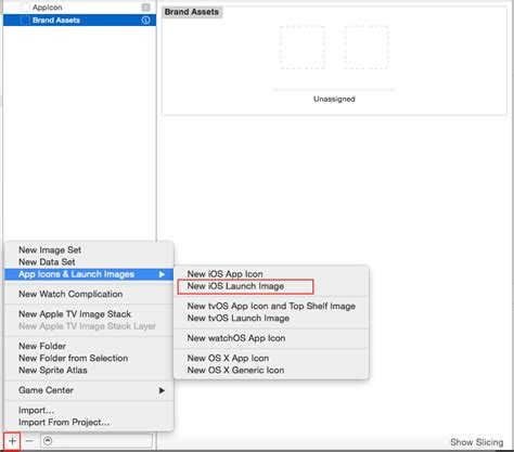 Ios Launch Images Not Showing With Xcode 7 Stack Overflow