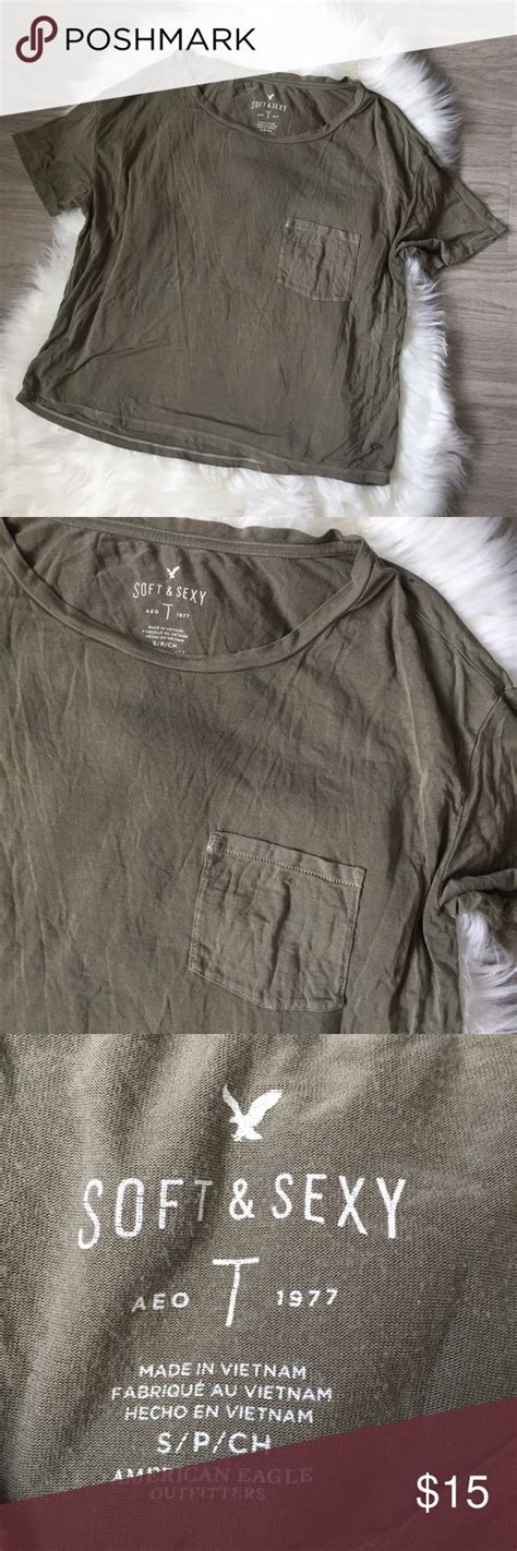American Eagle Soft And Sexy Tee Size S Sexy Tee American Eagle Tees