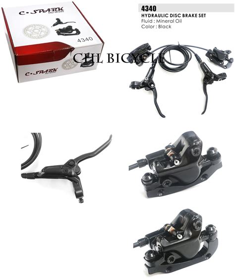 Choo Ho Leong Chl Bicycle C Spark Hydraulic Disc Brake Set 4340