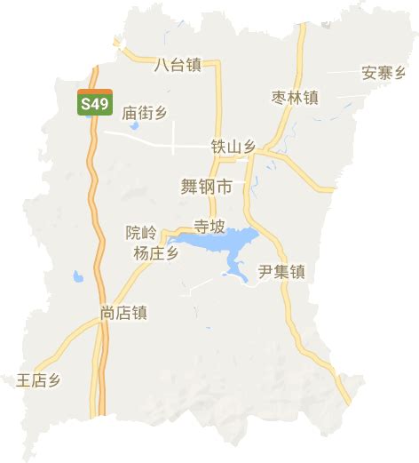 舞钢市乡镇地图 舞钢市枣林镇 舞钢市庄乡 第10页 大山谷图库