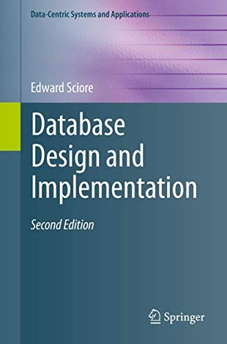 Database Design And Implementation Second Edition By