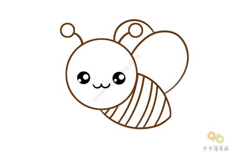 简单学会 蜜蜂简笔画大全 蜜蜂简笔画