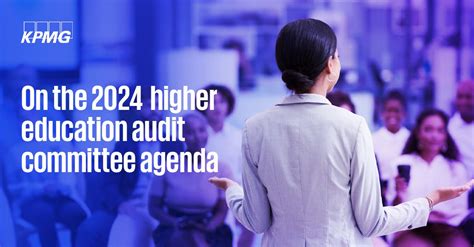Holger Erchinger On Linkedin On The 2024 Higher Education Audit Committee Agenda