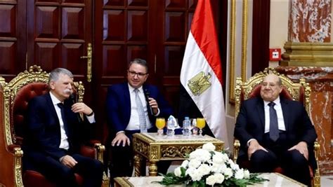 رئيس مجلس الشيوخ العلاقات بين مصر والمجر قوية وراسخة صور