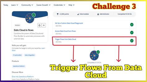 Trigger Flows From Data Cloud Data Cloud In Flows Challenge 3 Youtube