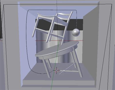 Blender 桌子和椅子3d模型素材资源免费下载 Blender3d模型库