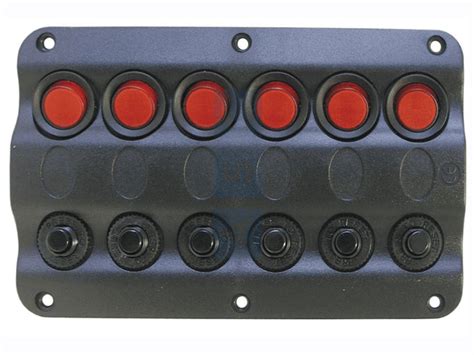 Led 6 Switch Panel Marine Spares Pty Ltd