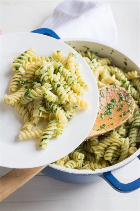 Parsley Parmesan Pasta Easy Parsley Recipes Under 5