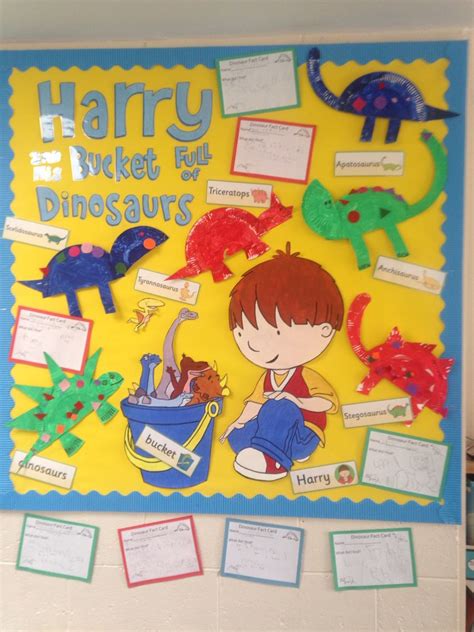 Harry And Bucketful Of Dinosaurs Display