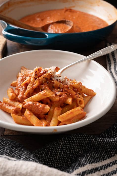 Italian Pink Sauce Pasta Recipe Velvety Cream Sauce Ladypeartree