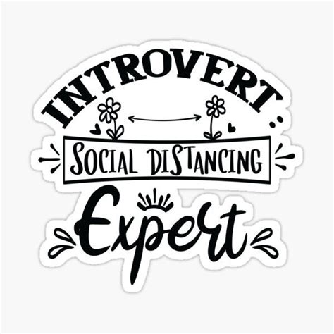 Funny Introvert Quote Lettering Typography By Teehome Redbubble In