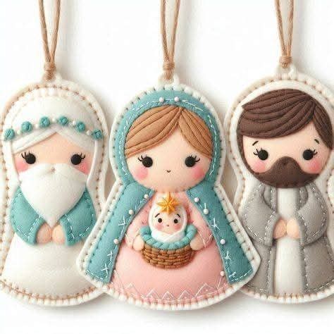 Pin by María Santos on Xmas Felt crafts christmas Felt christmas