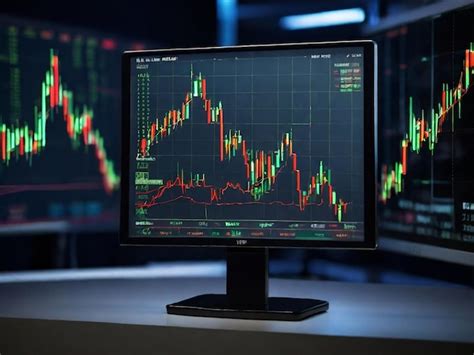 A Computer Monitor With The Word Graph On It Premium Ai Generated Image