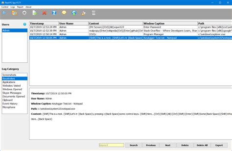 Top 10 Free Keylogger Software