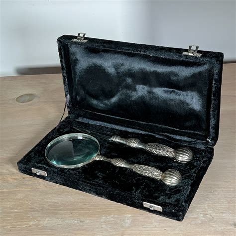 Antique Magnifying Glass And Letter Opener