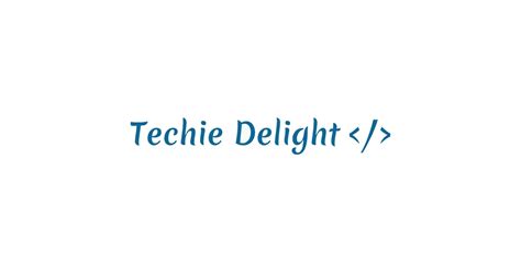 Techie Delight Promo Codes 50 Off Sitewide In April 2025