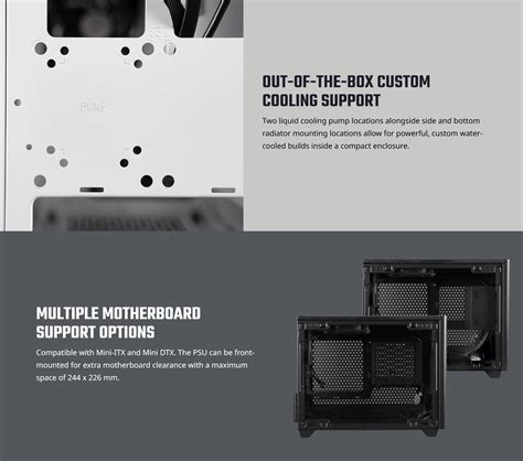 Cooler Master Mini Itx Pc Case Masterbox Nr200p เคสคอมพิวเตอร์ Black White ของแท้ ประกันศูนย์ 2ปี