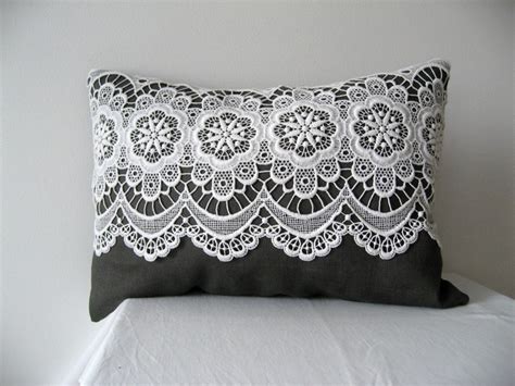 Vintage Lace Pillow By Antracitproduction On Etsy Lace Pillow