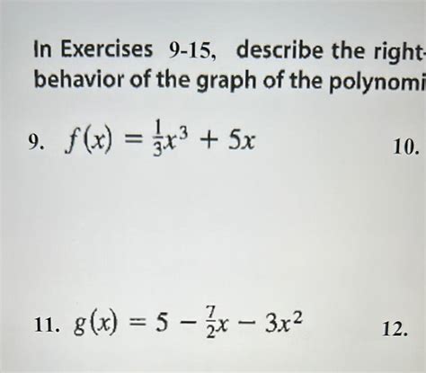 [answered] in exercises 9 15 describe the right behavior of the graph